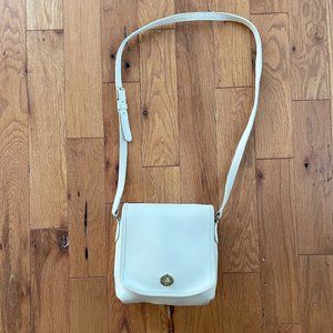 Coach | Bags | Vintage Ivory Coach Crossbody Bag | Poshmark